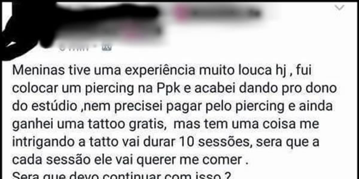 A Historia Do Piercing Na PPK - Não Intendo